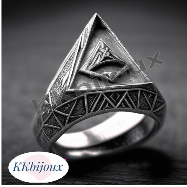 Illuminati Ring - Etsy