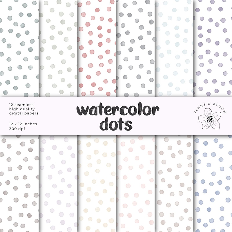 Polka Dot Background - Etsy