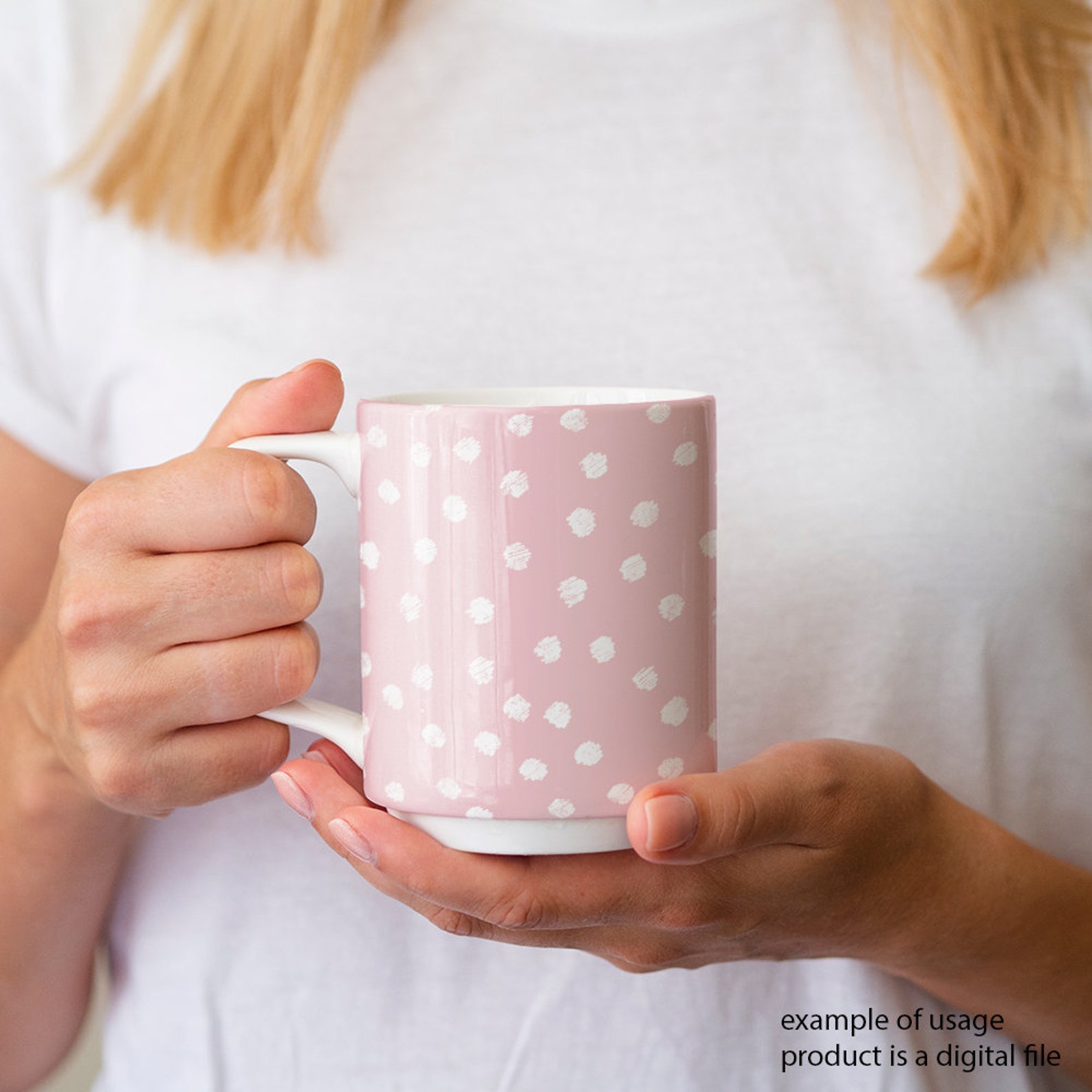 Seamless Chalk Dots Pattern Design Polka Dot Background Crayon Circles ...