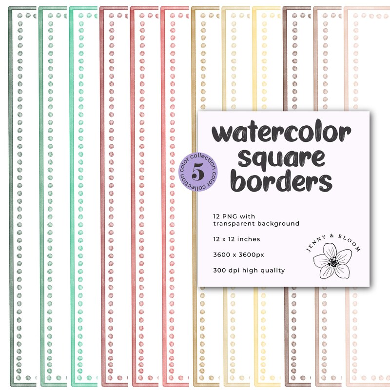 Dotted Borders - Etsy