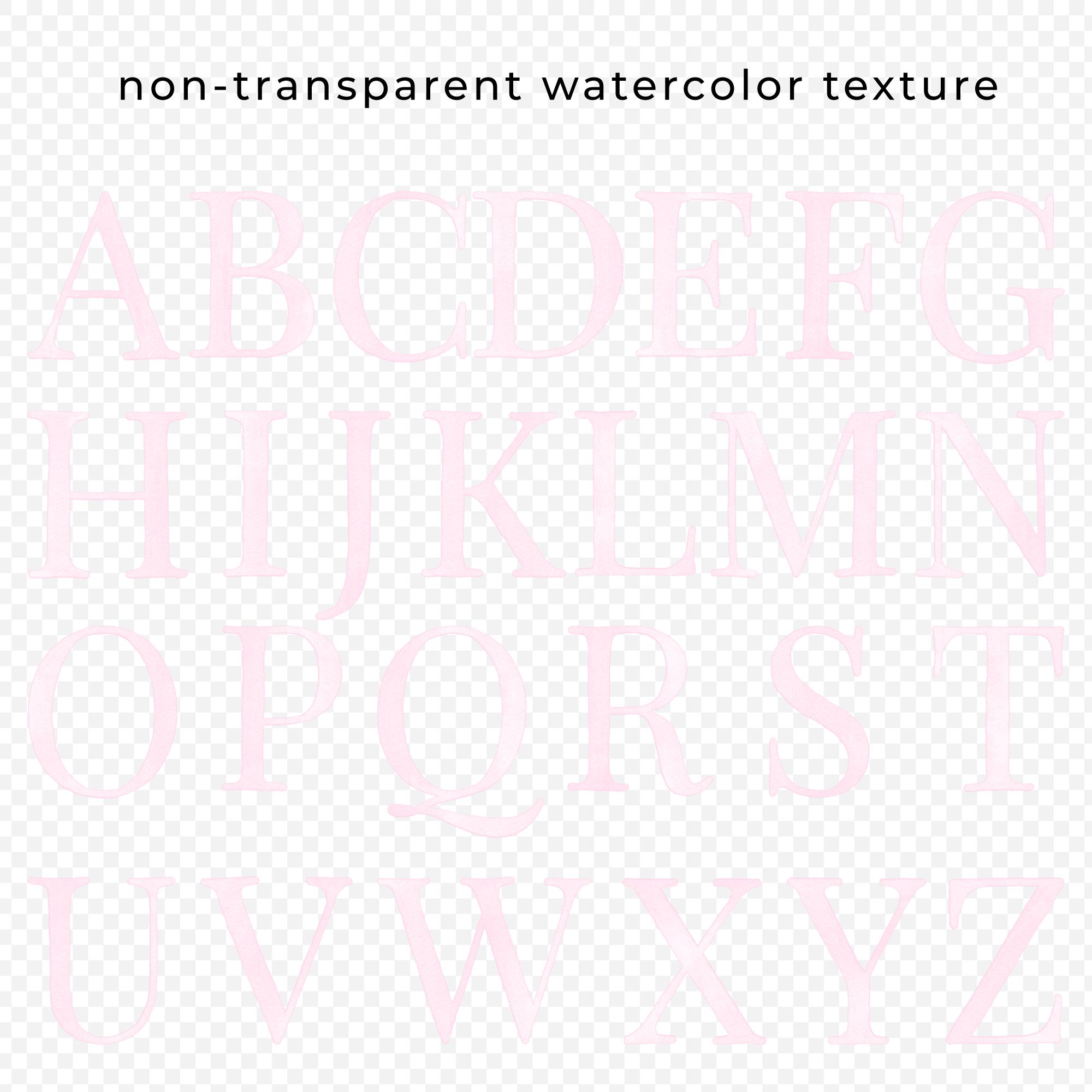 Watercolor Alphabet Watercolor Letter Clipart Png Watercolor Abc ...