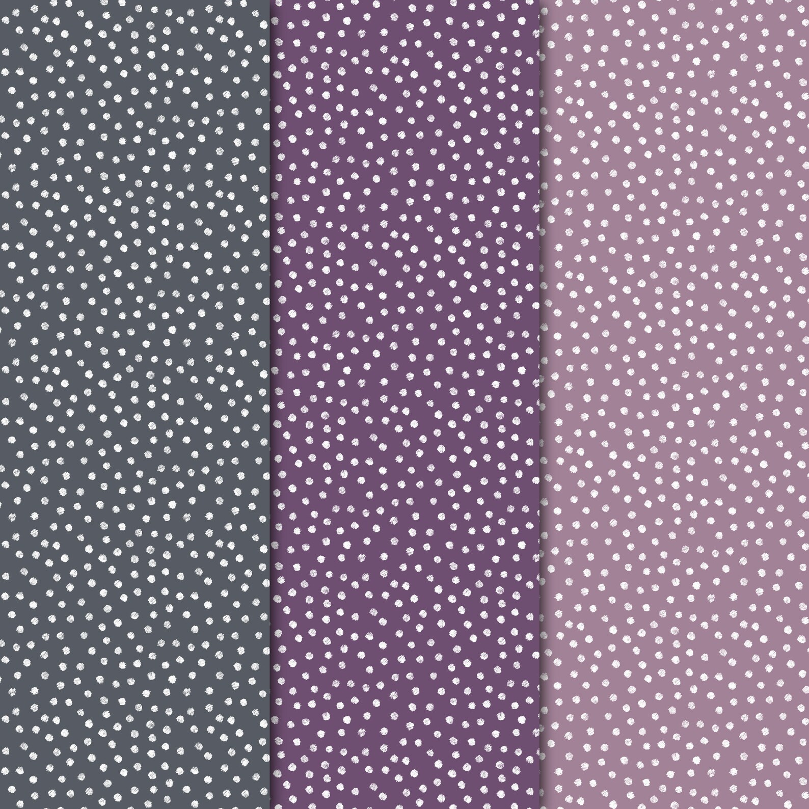 Seamless Chalk Dots Pattern Design Polka Dot Background Crayon Circles ...