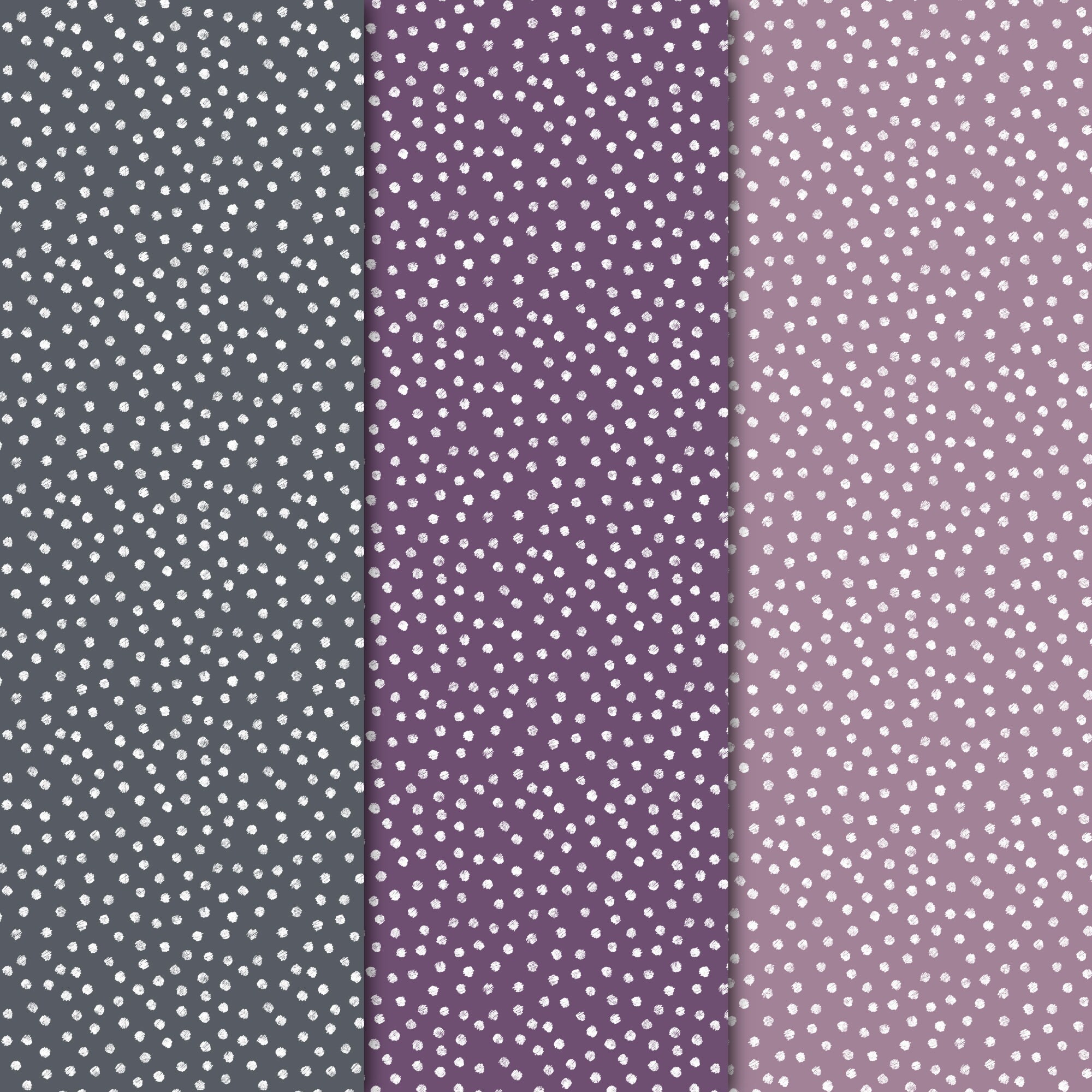 Seamless Chalk Dots Pattern Design Polka Dot Background Crayon Circles ...