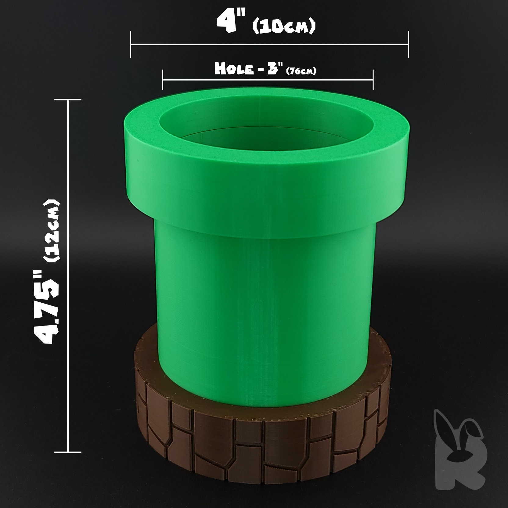Super Mario Warp Pipe Planter - Etsy