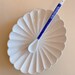 St Dalfour Porcelain Spoon, Blue and White French Pottery, Jam Spoon ...