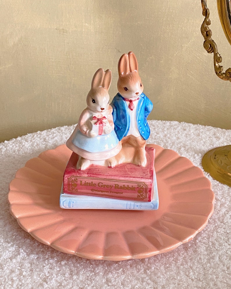 Vintage Little Grey Rabbit Margaret Tempest Literature Bunny Couple ...
