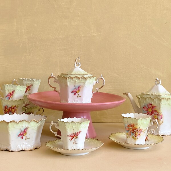 Antique Tea Set - Etsy