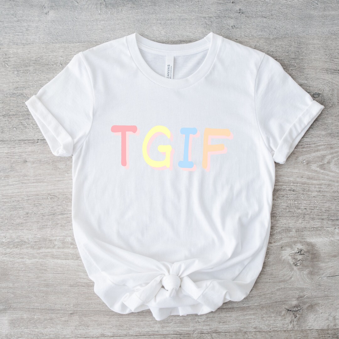 TGIF Teacher Shirts, Fcs Teacher Shirt, 4k Teacher Shirt, Thank God Its ...