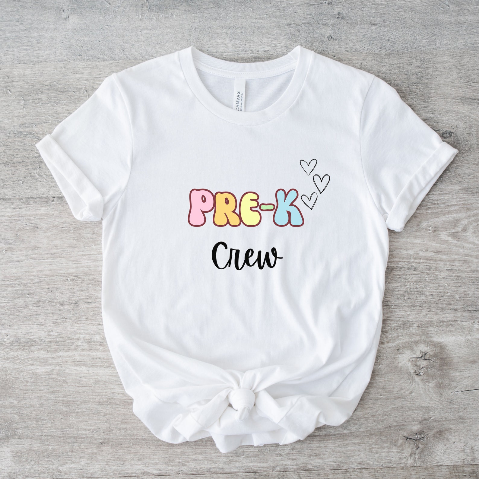 Pre-k Crew Teacher Shirt, Prek Teacher Shirt, 4k Teacher T-shirt ...