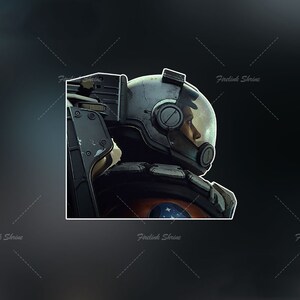 Starfield Sticker Game Reflective Sticker Starfield Game Logo Patch ...