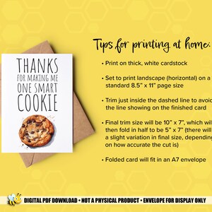 Teacher Appreciation Card, Thank You Teacher Card, End of School Year ...