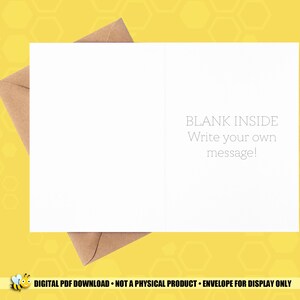 Teacher Appreciation Card, Thank You Teacher Card, End of School Year ...