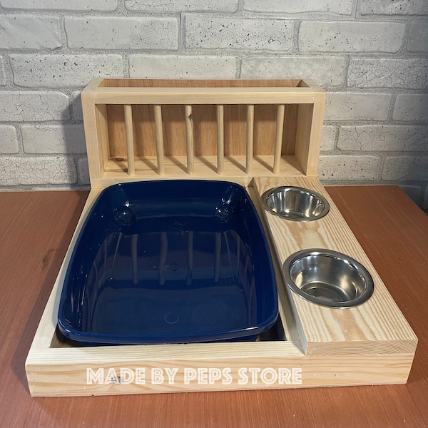 Rabbit Litter Box Hay Feeder - Etsy