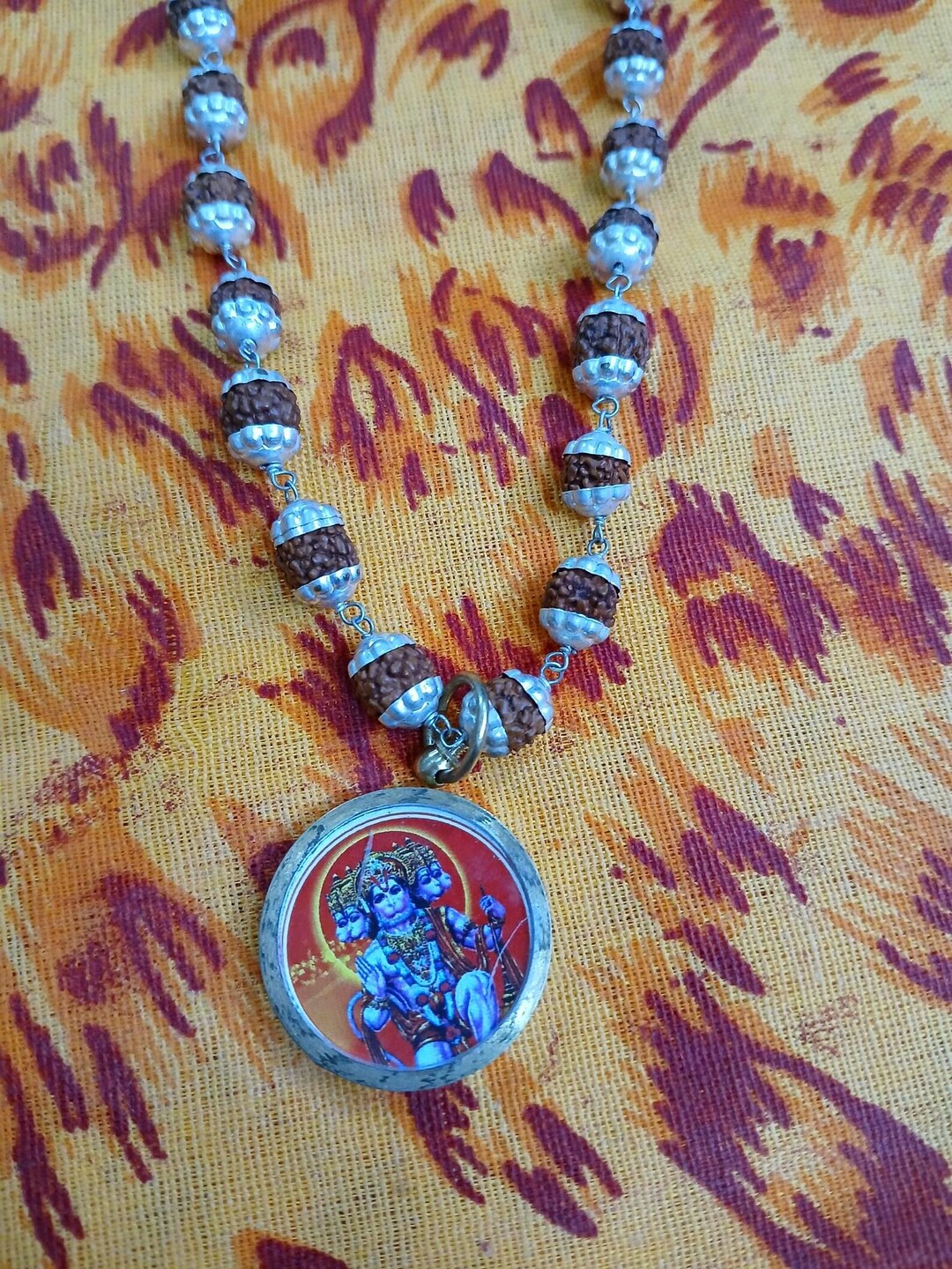 Hindu God Hanuman Temple Balaji Powerful Locket Protection From Evil ...