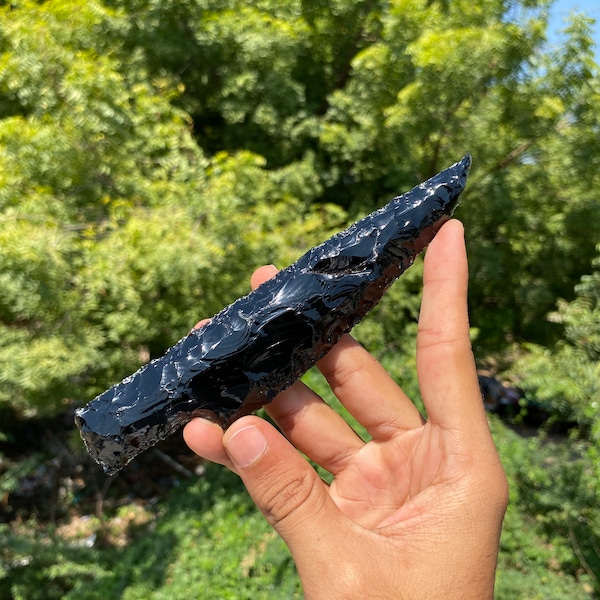 Obsidian Knife - Etsy