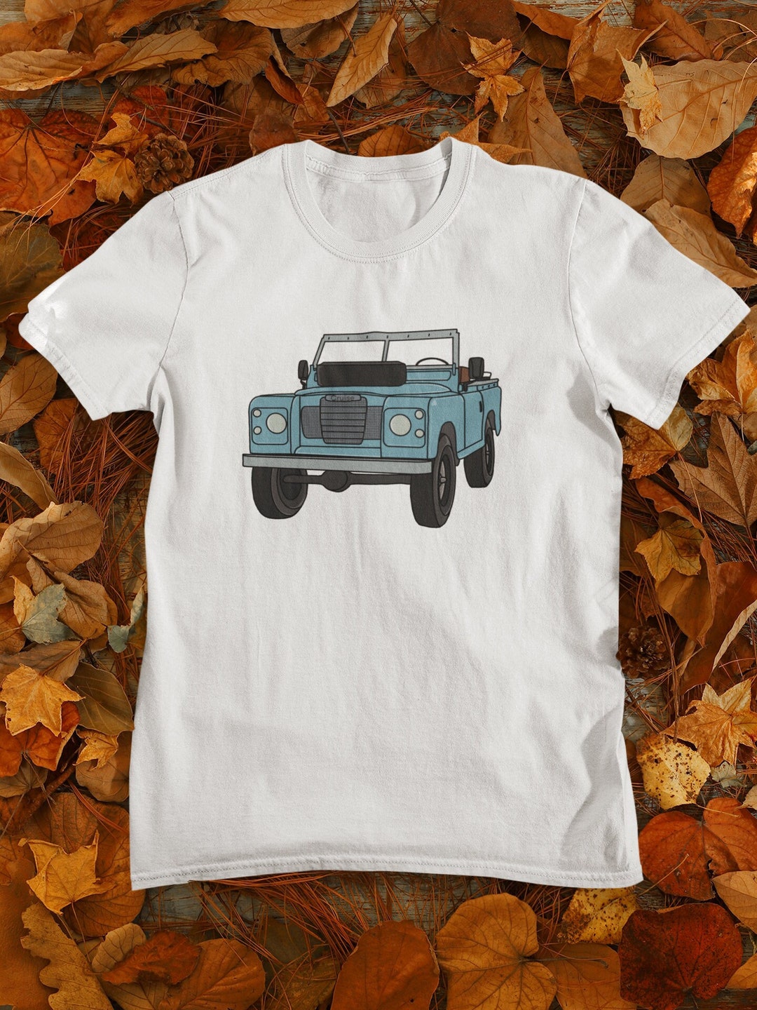 Blue Rover T-shirt, Vintage Landy Rover, Landy Series, Offroad Car T ...