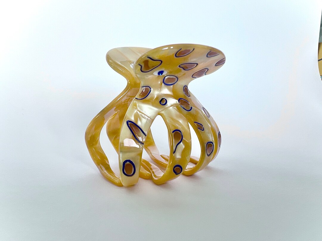 Blue Ringed Octopus Hair Claw - Etsy