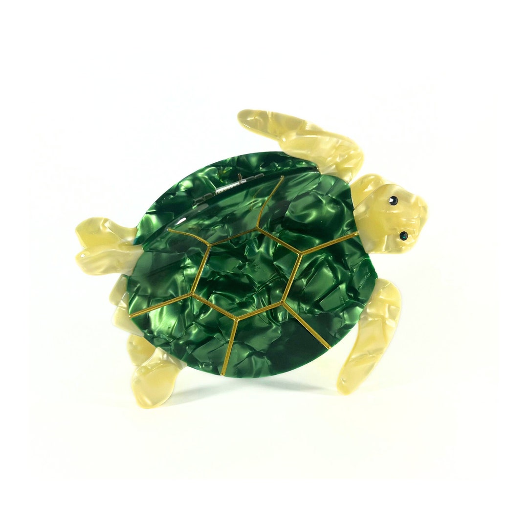 Sea Turtle Hair Claw - Etsy