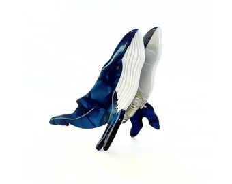 Orca killer Whale Hair Claw - Etsy