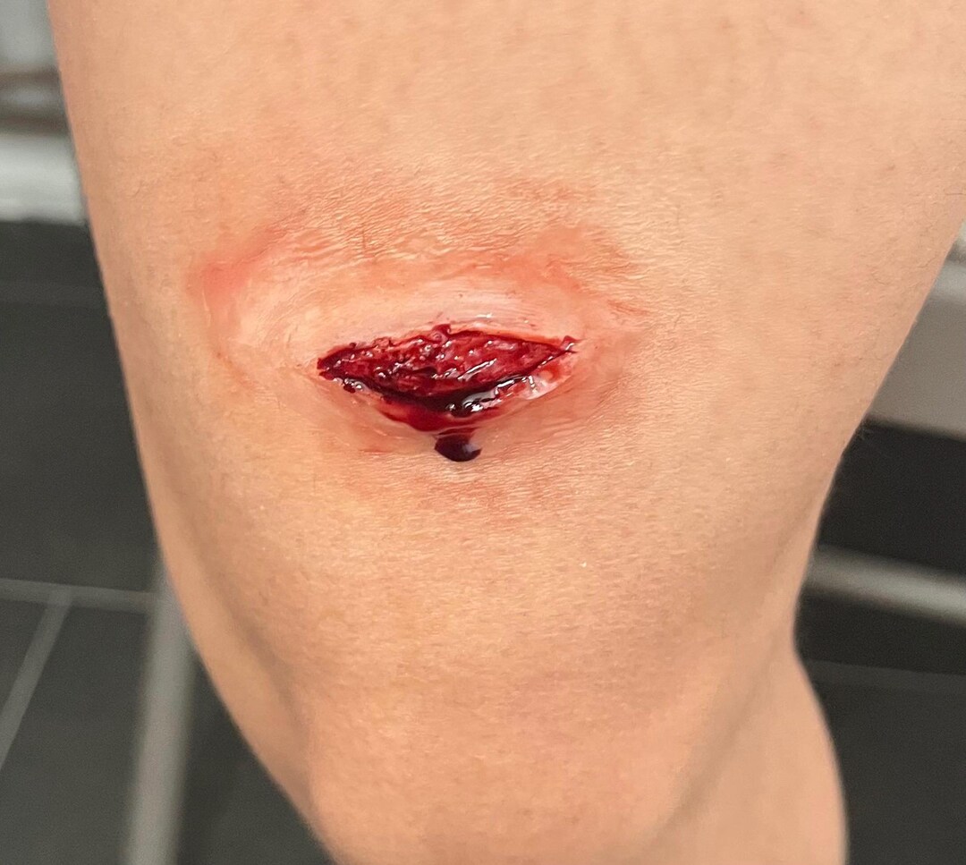 Small Stab Wound Gelatin Prosthetic | Latex Free | Make up | Sfx ...