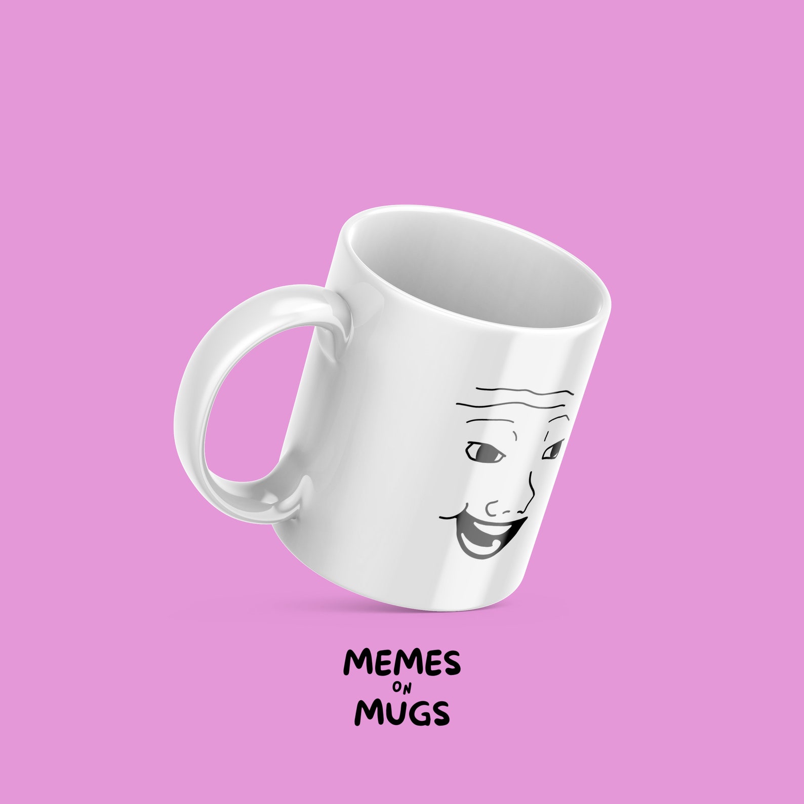 Bloomer Wojak Face Mug Wojak Meme Memes on Mugs - Etsy UK