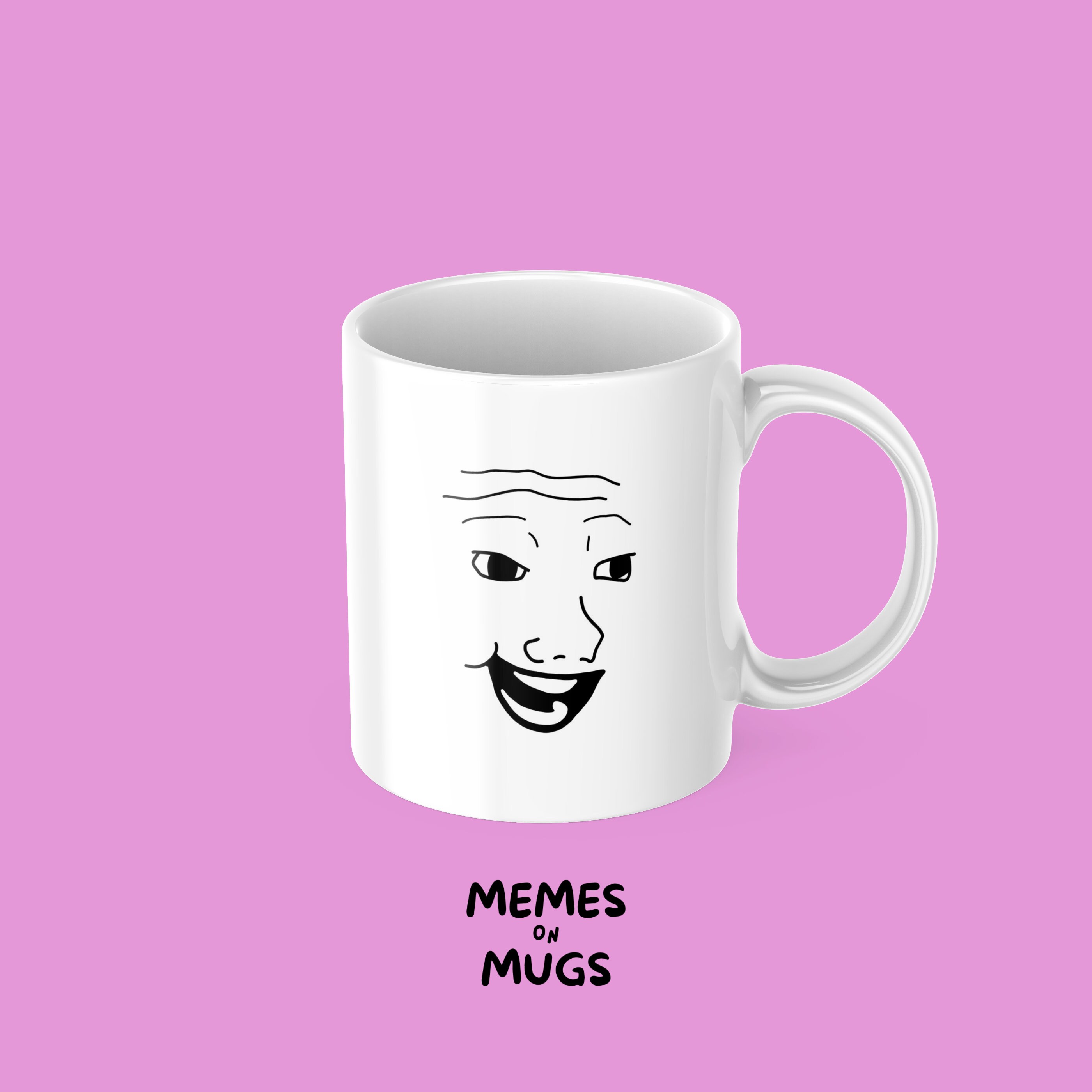 Bloomer Wojak Face Mug Wojak Meme Memes on Mugs - Etsy UK