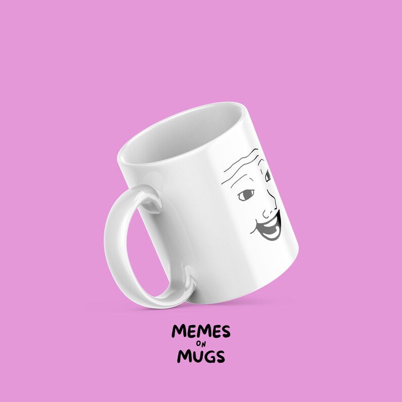 Bloomer Wojak cara taza / Wojak Meme / Memes en tazas - Etsy México