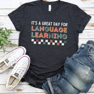 ESL Teacher Shirt, English Language Learner T-shirt, ESL Teacher ...
