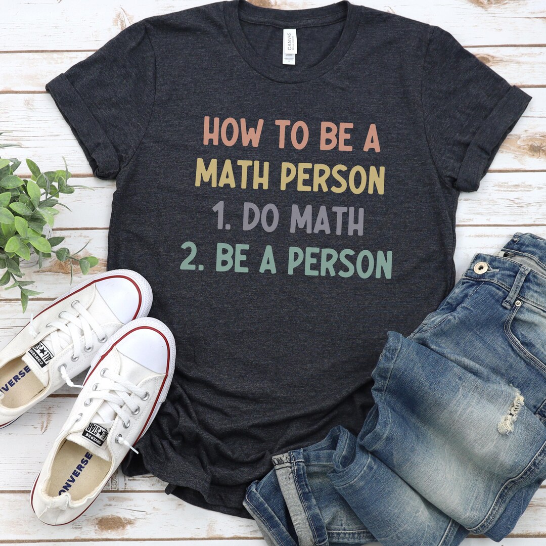 Math Teacher Shirt, New Math Teacher Gift, Funny Math Teacher T-shirt ...