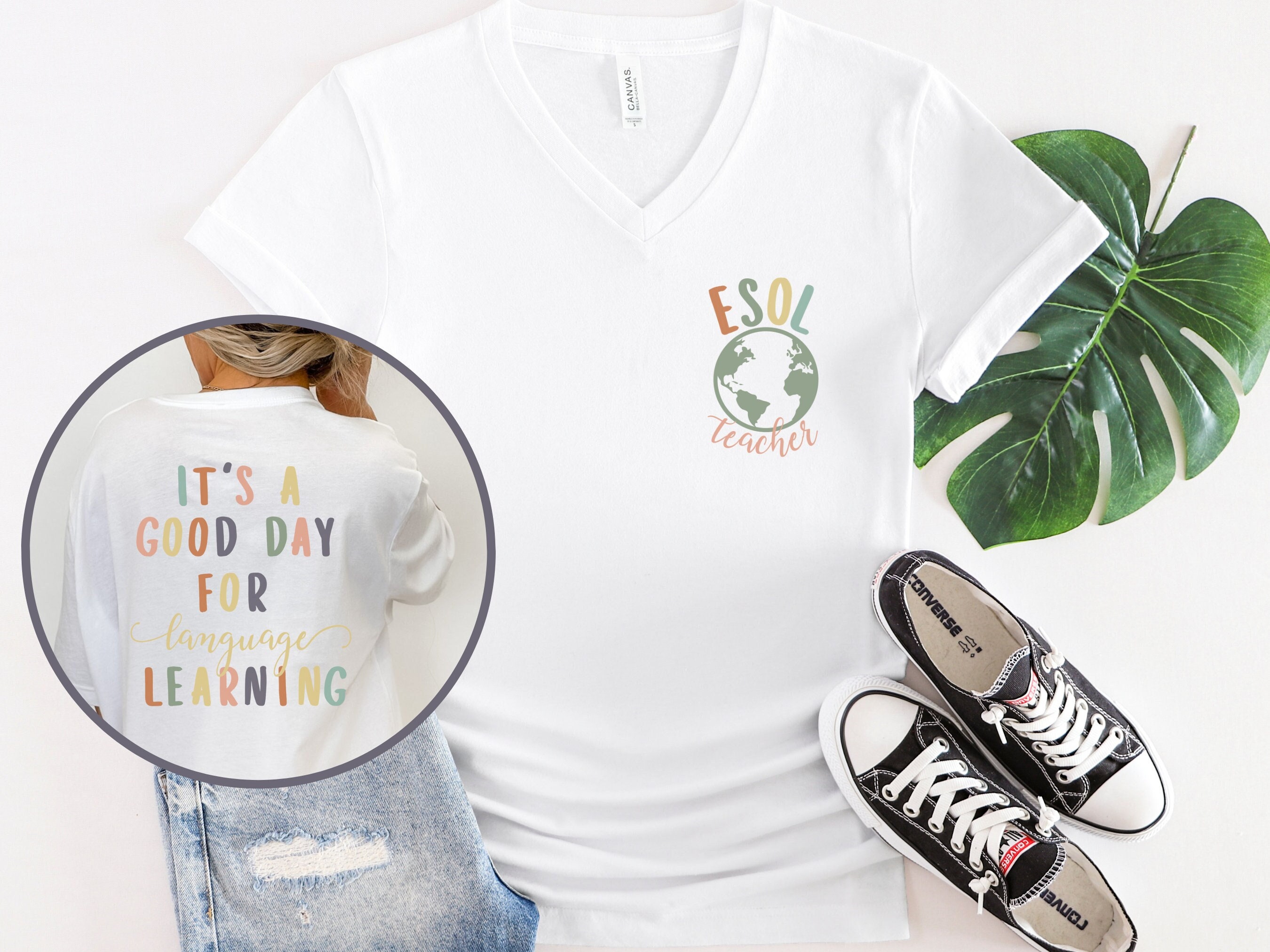 ESOL Teacher Shirt, English for Speakers of Other Languages T-shirt ...