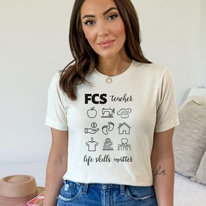 FCS Teacher Shirt, FCS Teacher Gift, Family and Consumer Science T ...