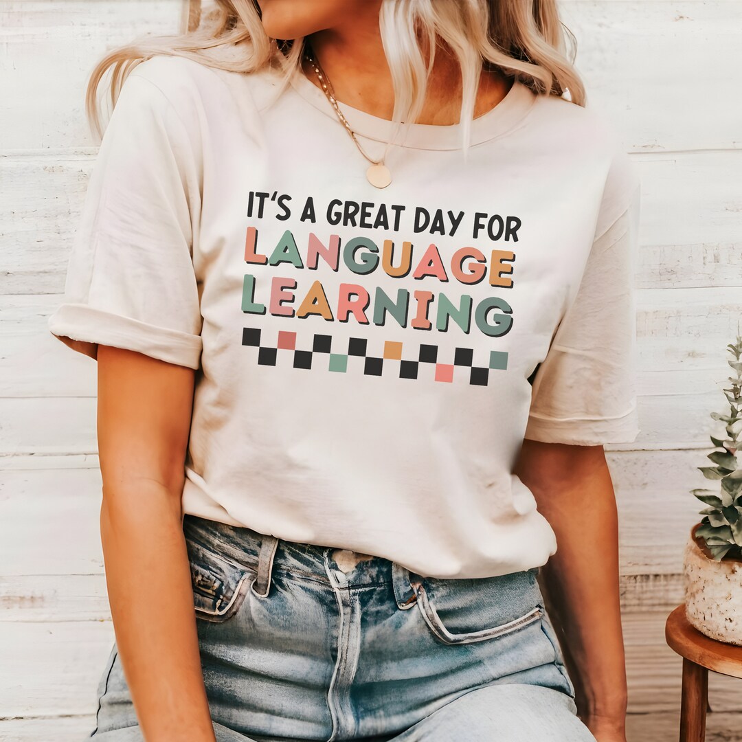 ESL Teacher Shirt, English Language Learner T-shirt, ESL Teacher ...