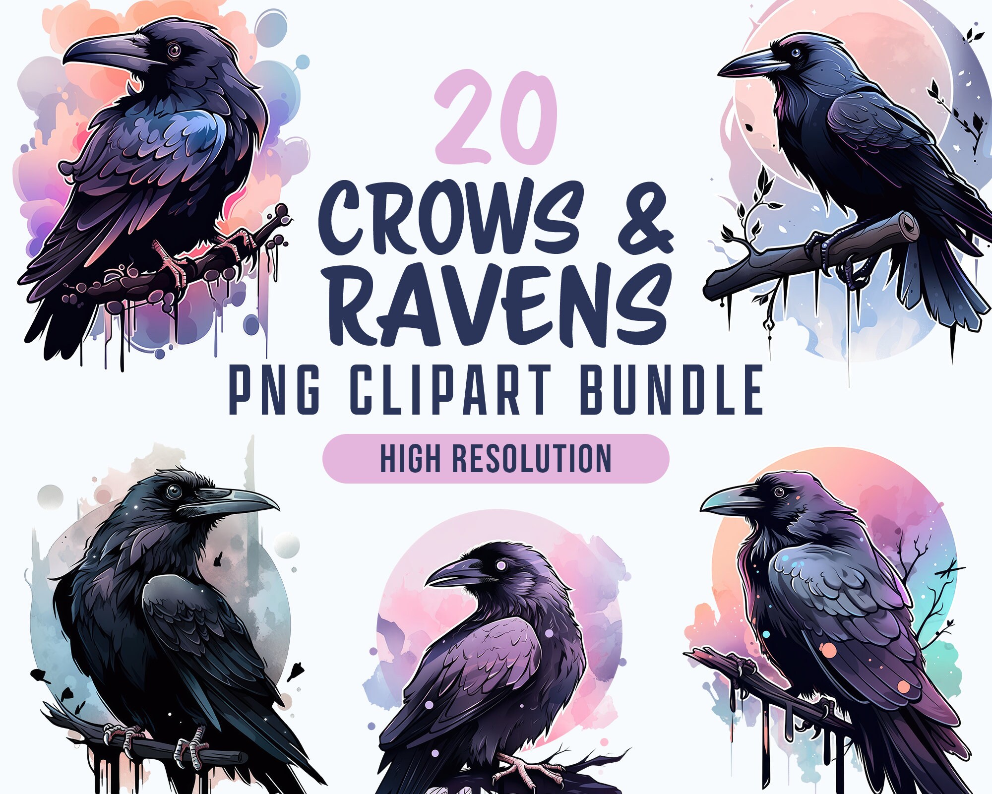 Raven Clipart Png
