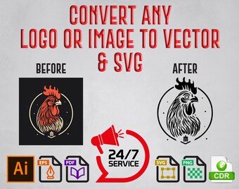 Photo to SVG, Images to SVG, Photo to Vector, Image to Vector, Custom ...