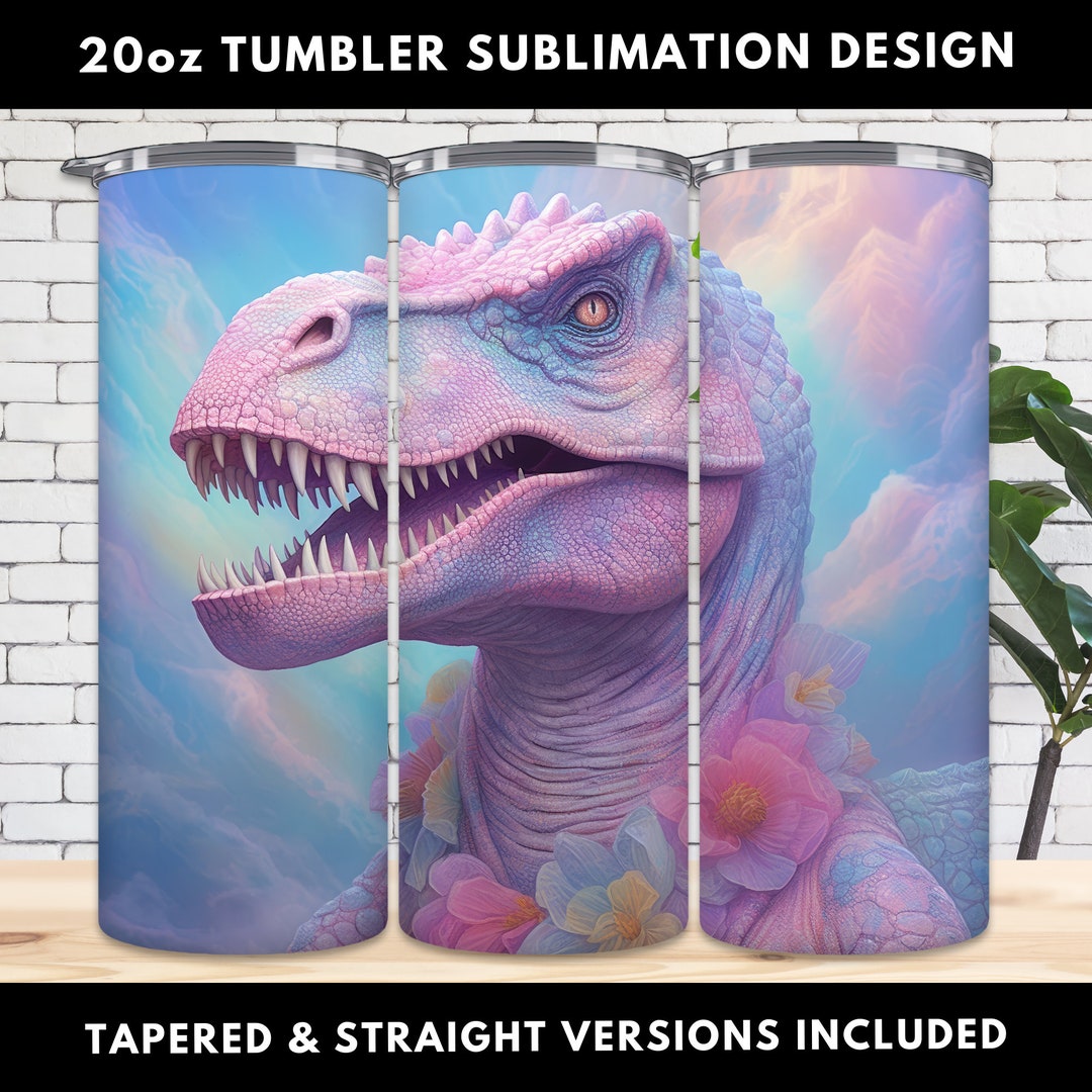Pastel Goth T-rex 20oz Tumbler Sublimation Design (digital Download) - Etsy