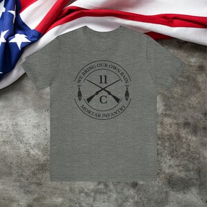 U.S Army Mortarman T-shirt, 11C Themed Shirt, Army Gift, Mortarmen Gift ...