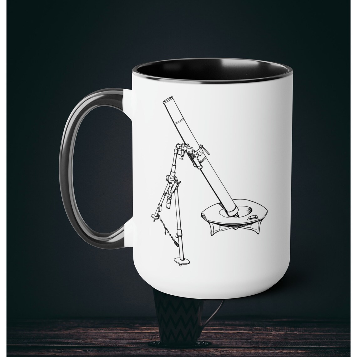 Infantry Mortarman Coffee Cup , Military Theme Gift, Veteran Gift Idea ...