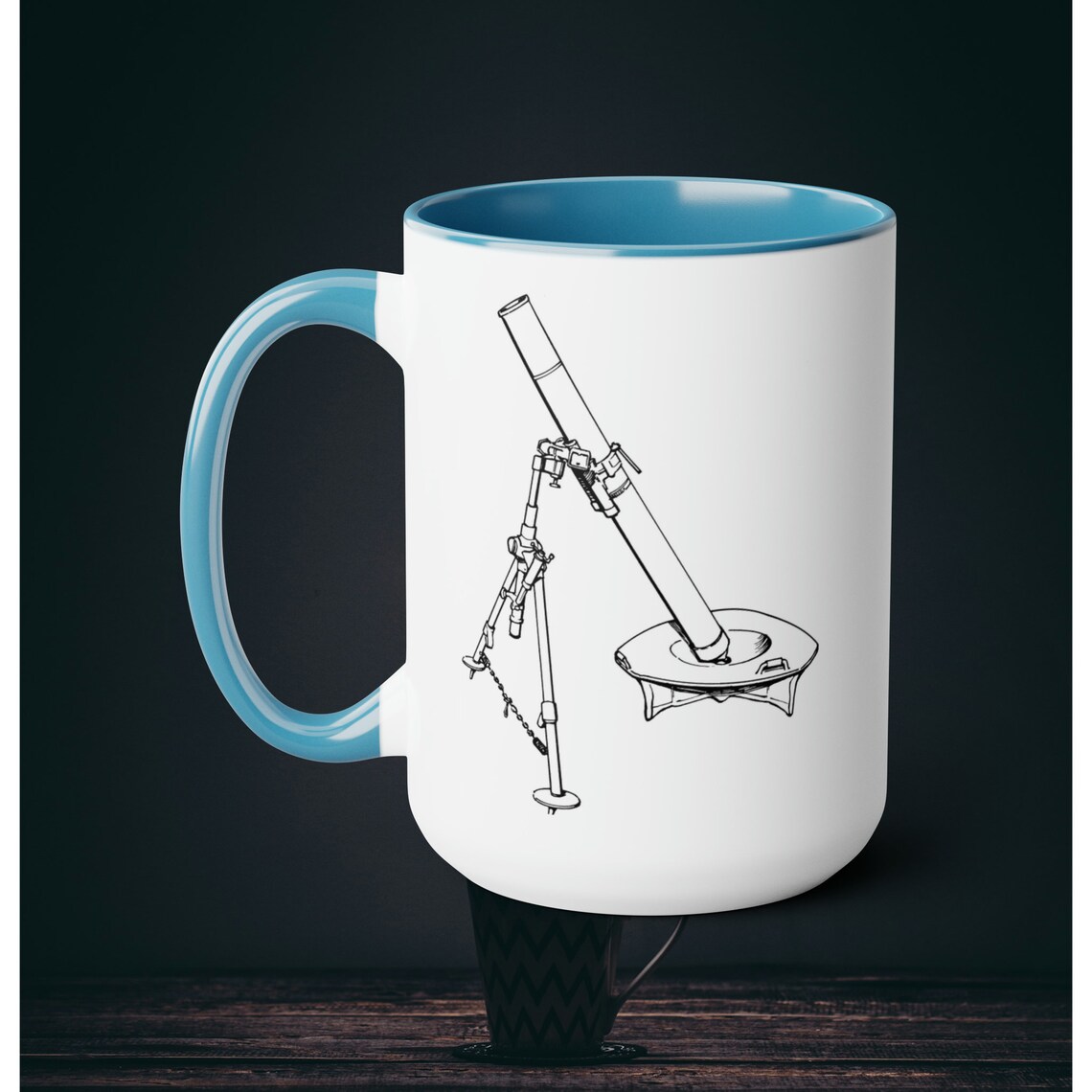 Infantry Mortarman Coffee Cup , Military Theme Gift, Veteran Gift Idea ...
