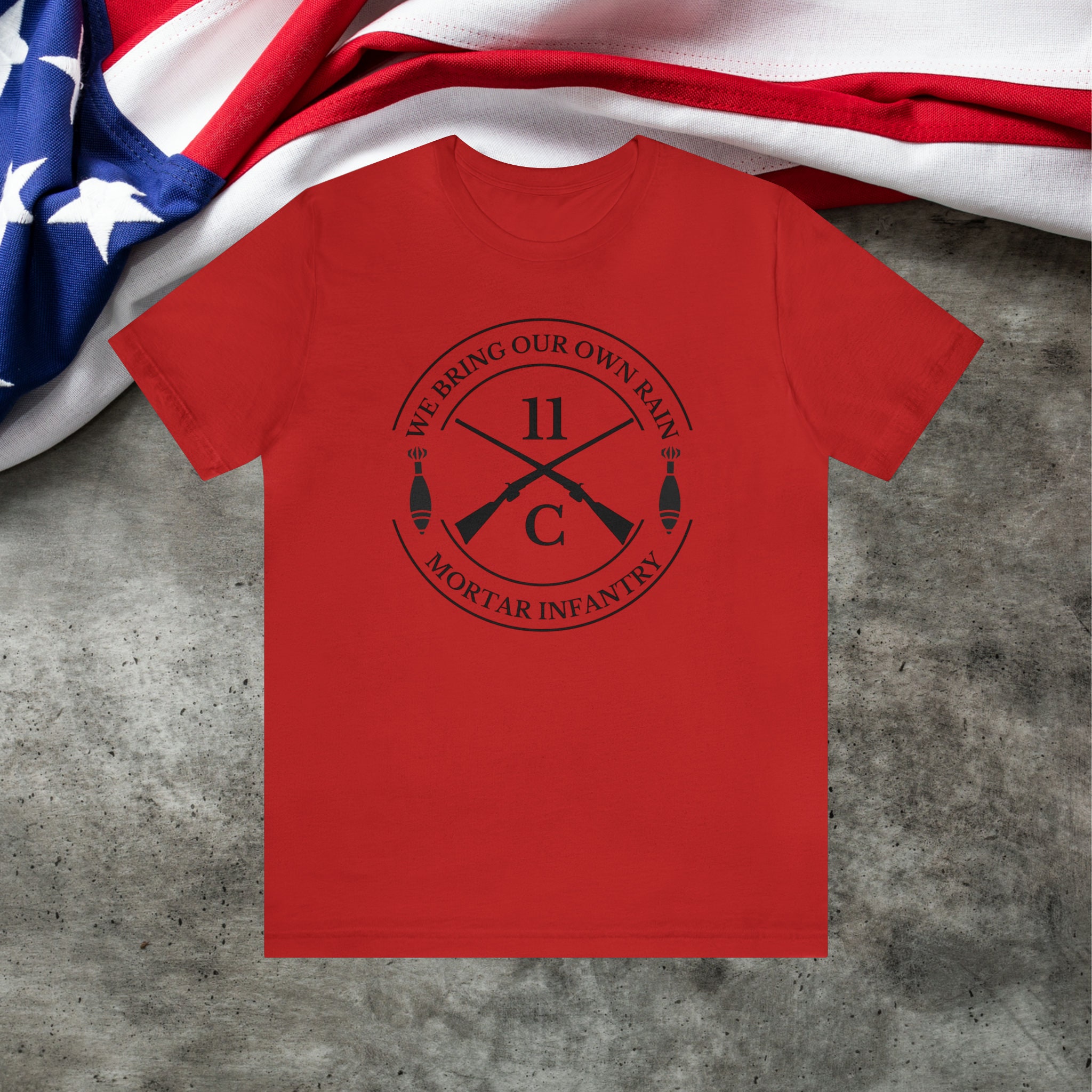 U.S Army Mortarman T-shirt, 11C Themed Shirt, Army Gift, Mortarmen Gift ...