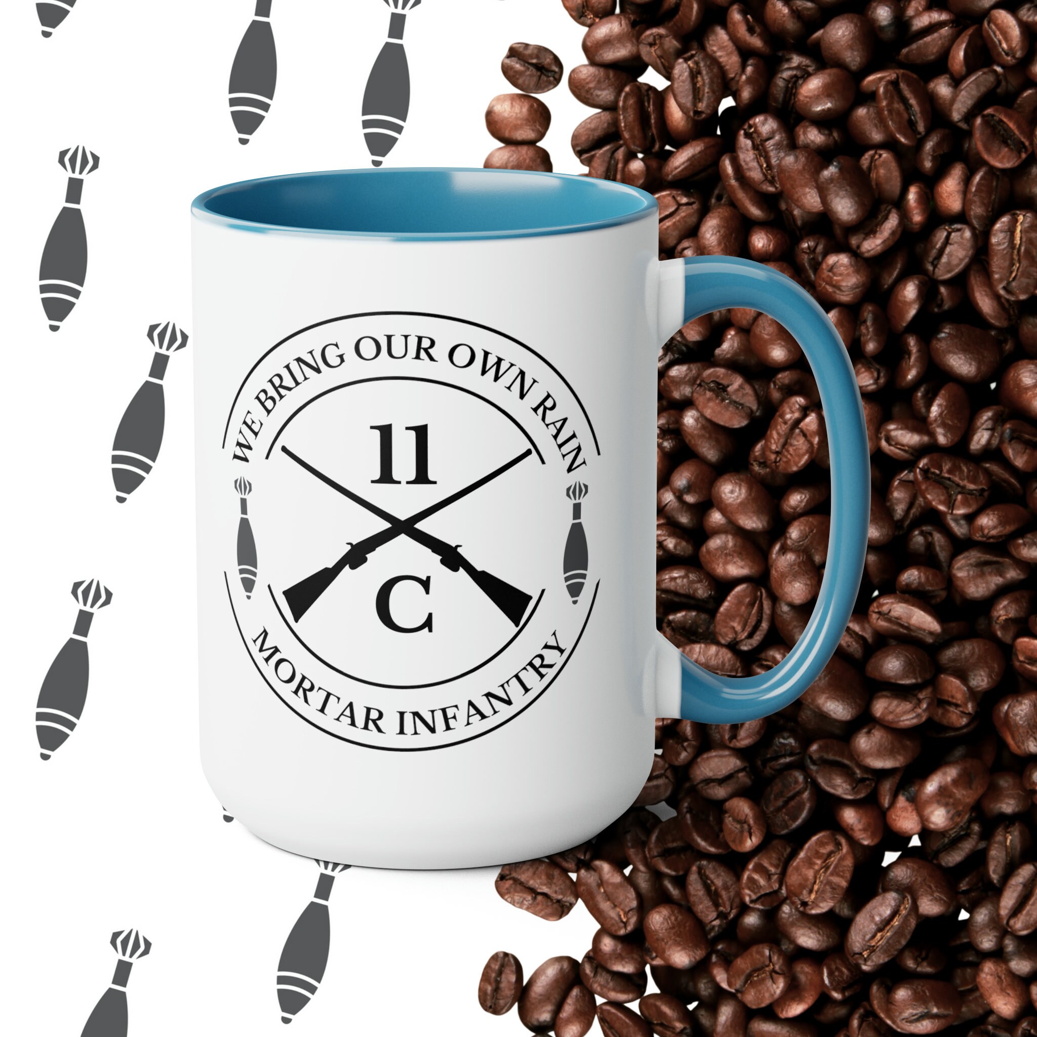 Infantry Mortarman Coffee Cup , Military Theme Gift, Veteran Gift Idea ...