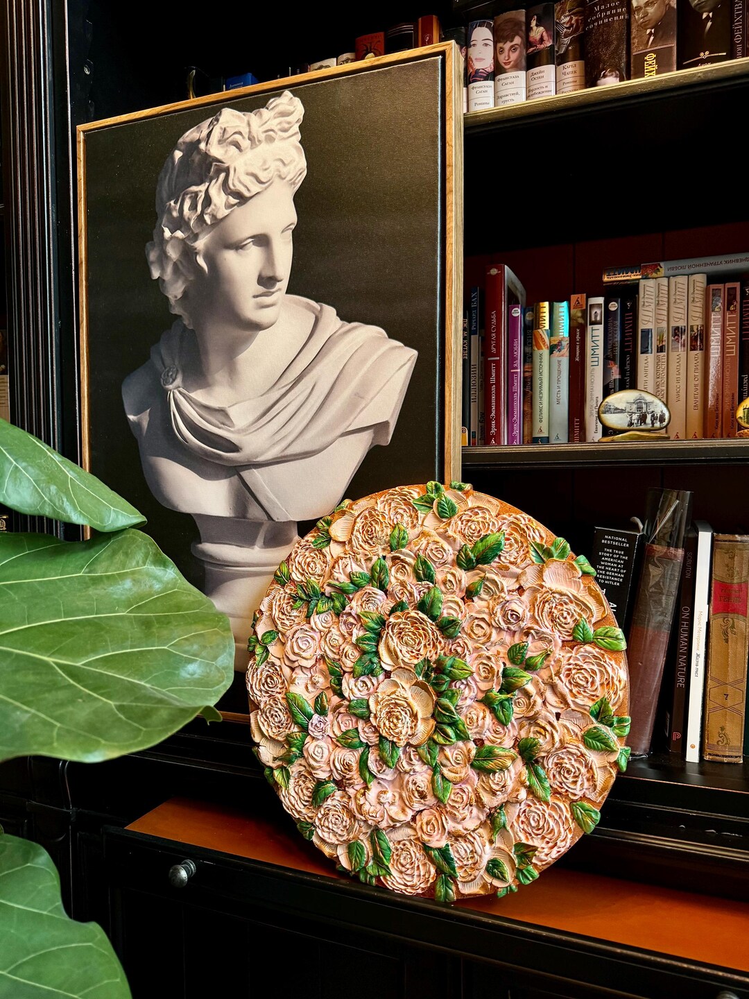 Blushed - Clay Wall Art - Etsy