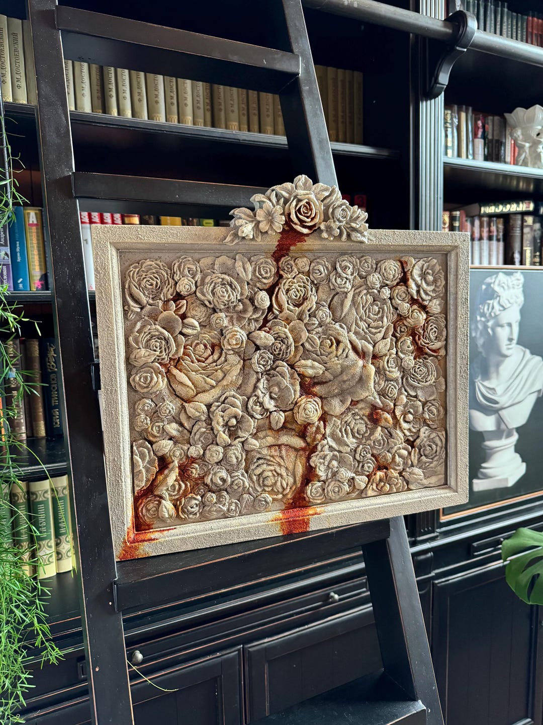 Rust on Roses - Wall Art - Etsy