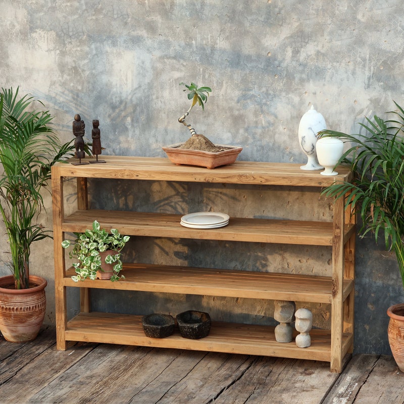 Rustic Bookcase - Etsy