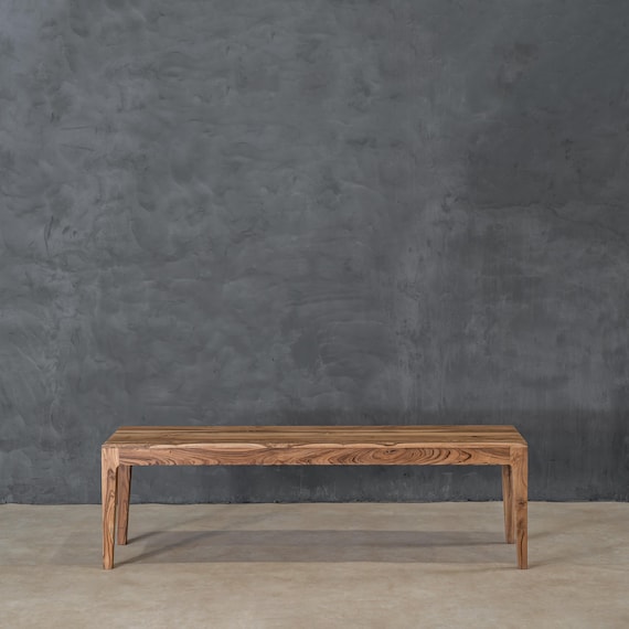 Rustic Wooden Bench Hallway Bench Reclaimed Teak Wood Rustic Bench Entryway Bench Dining Bench Farmhouse Bench Modern Bench