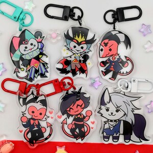 Helluva Boss Mini Keychains - Etsy