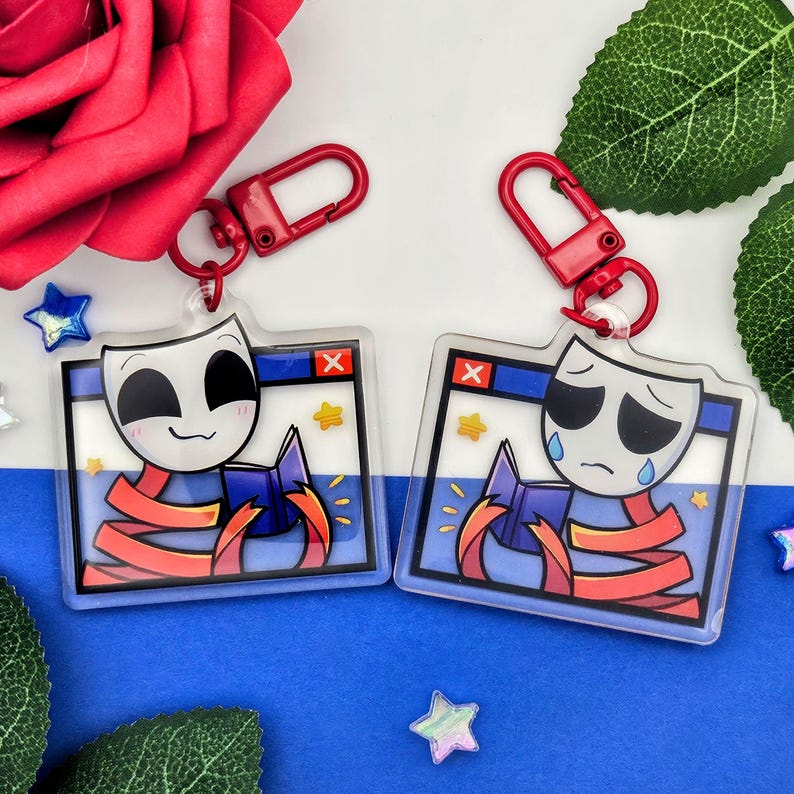 TADC Mini Keychains | the Amazing Digital Circus - Etsy