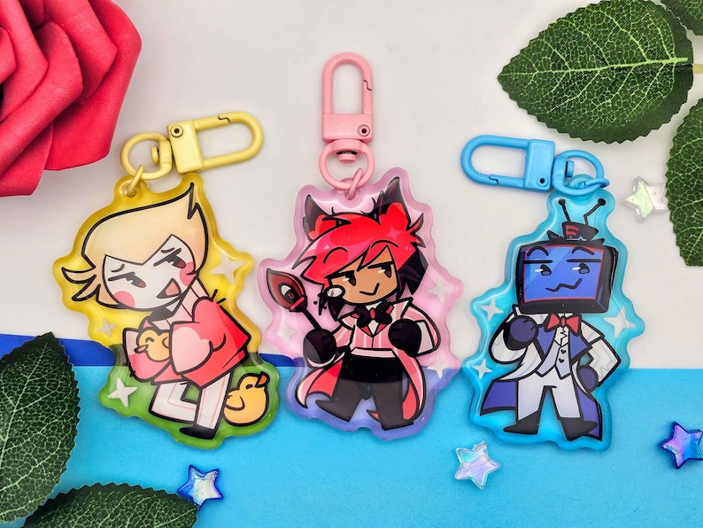 Hazbin Hotel S2 Keychains - Etsy