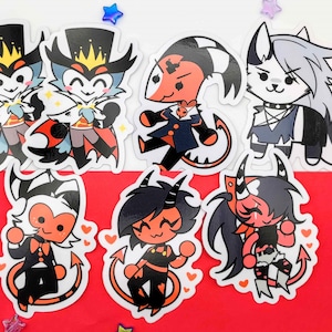Helluva Boss Stickers - Etsy