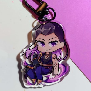 Valorant Acrylic Keychains | Double Sided | Jett, Sage, Raze, Killjoy ...