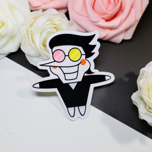 Deltarune Vinyl Stickers || Ralsei, Spamton, Jevil - Etsy